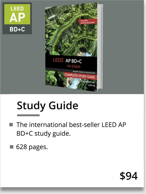 LEED AP BD+C Exam Study Sheets (PDF)